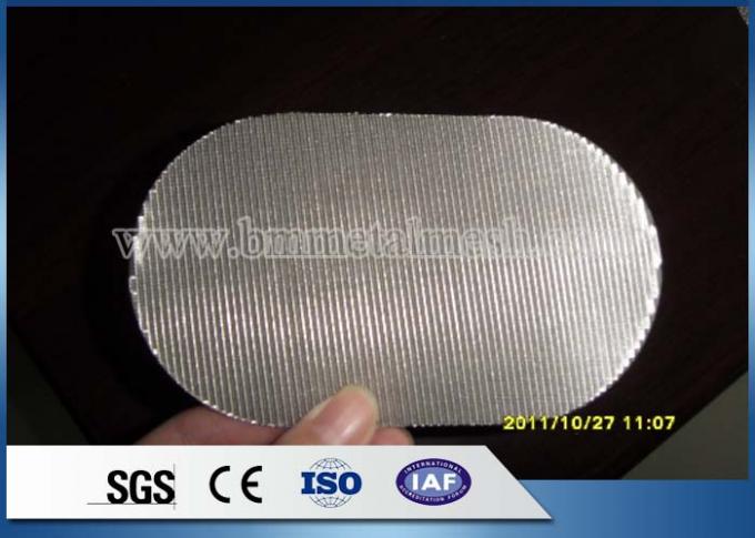 Rim or Framed Metal Mesh Optical Filter Screens For PP PE Plastic Recycle