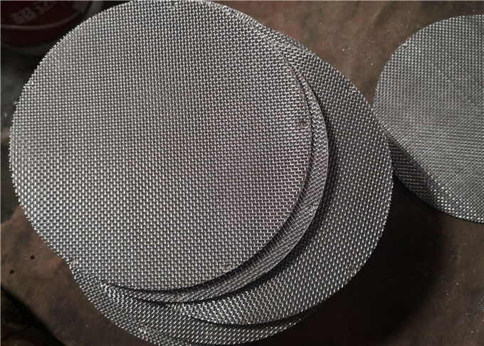 100 Mesh 304 Stainless Steel Round Multi Layer Extruder Screens With ...