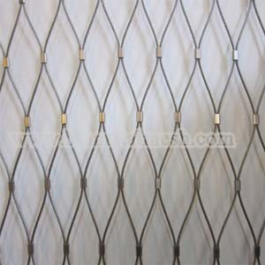 Ferruled X-tend Inox Wire Rope Mesh/ Cable Mesh
