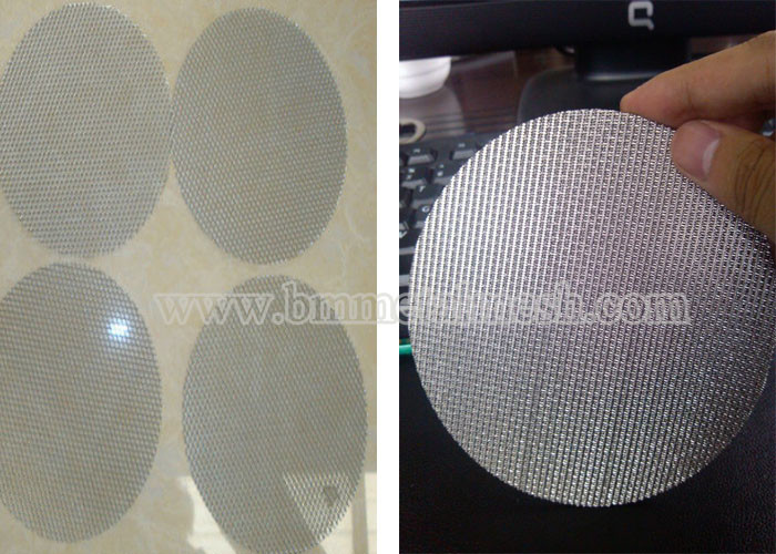 Round Shape Stainless Steel Wire Cloth Extruder Screens/Extruder-Screen ...